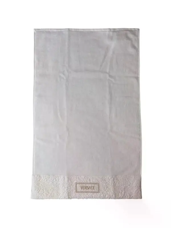 Versace Logo-patch Terrycloth Towel