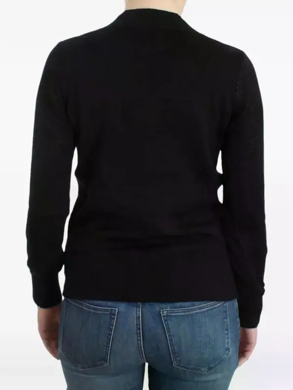 Costume National V-neck Long-sleeve Sweater