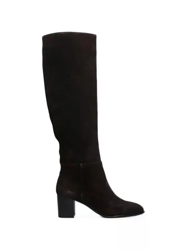 BIBI LOU Biarritz Booties Suede Knee-high Boots - Brown