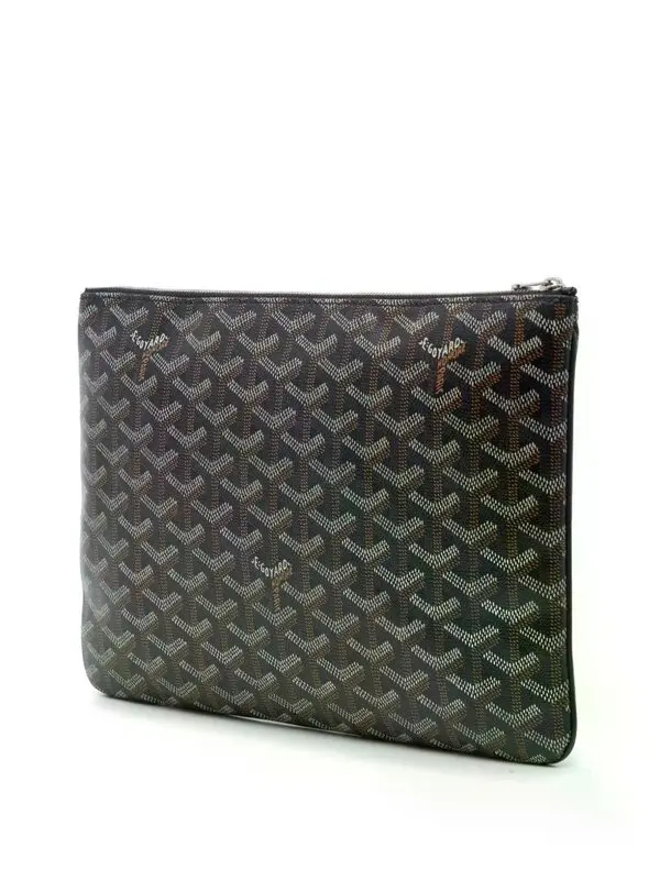 Goyard 2018 Goyardine Senat Mm Clutch Bag - Black