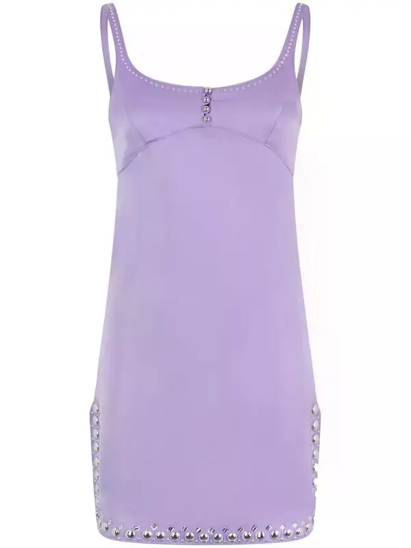 Rabanne Satin-finish Short Dress