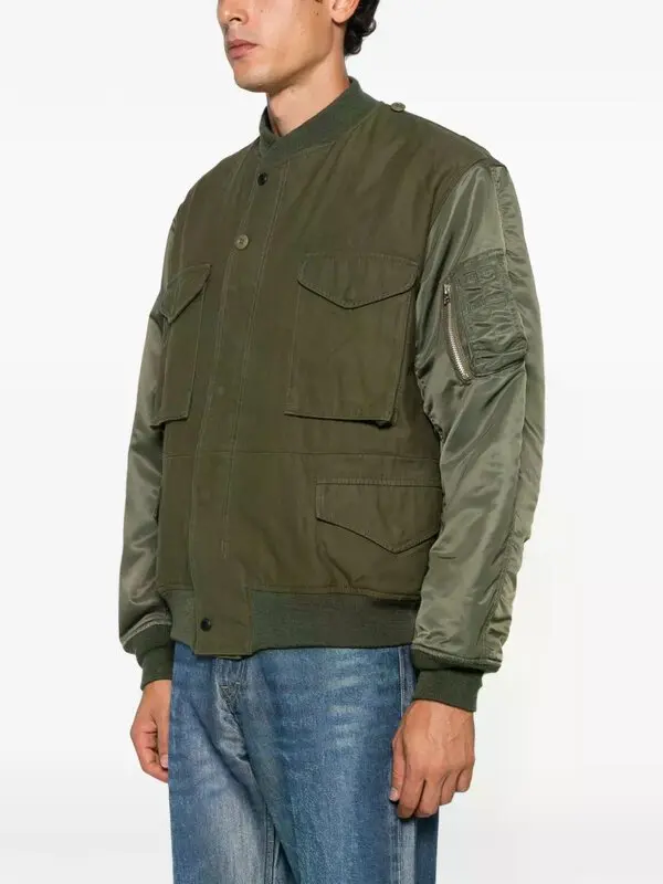 Junya Watanabe Panelled Utility Bomber Jacket