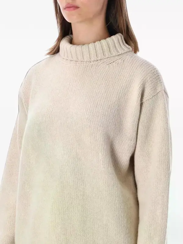 RÓHE Ribbed-knit Roll-neck Sweater