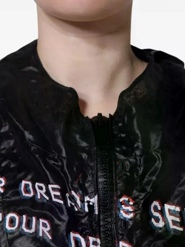 Dolce & Gabbana Half-button Hooded Jacket