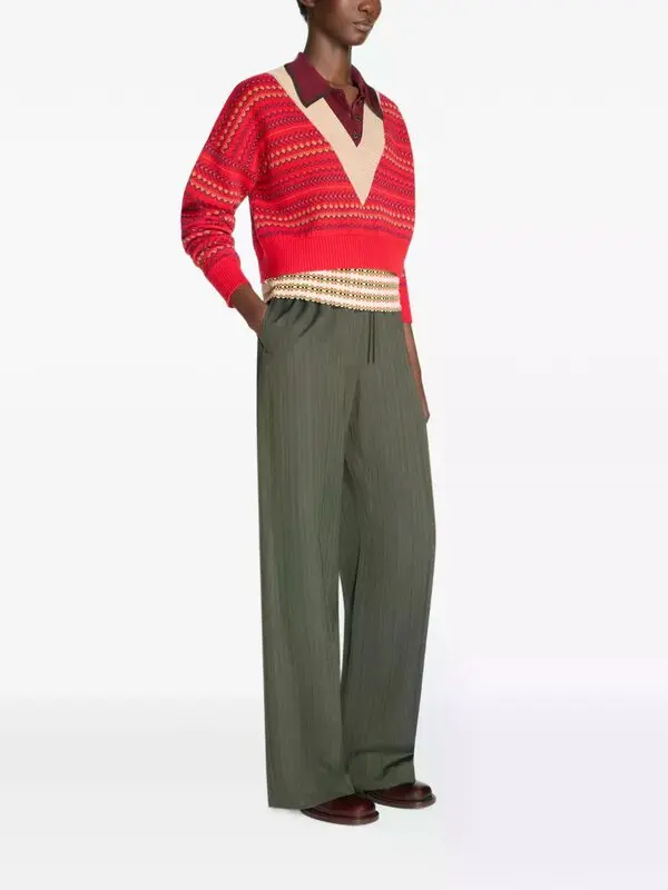 Dries Van Noten Boxy Wool Sweater