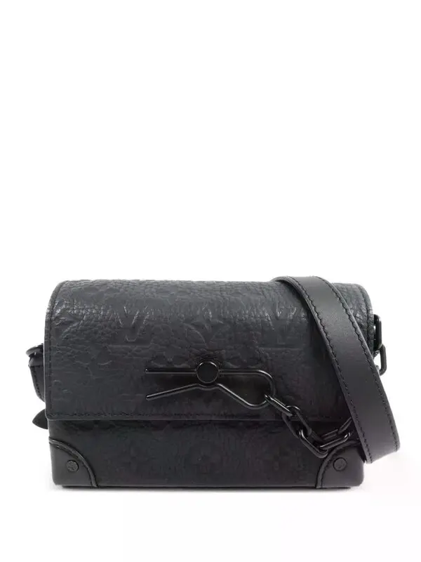 LOUIS VUITTON Monogram Taurillon Steamer Shoulder Bag