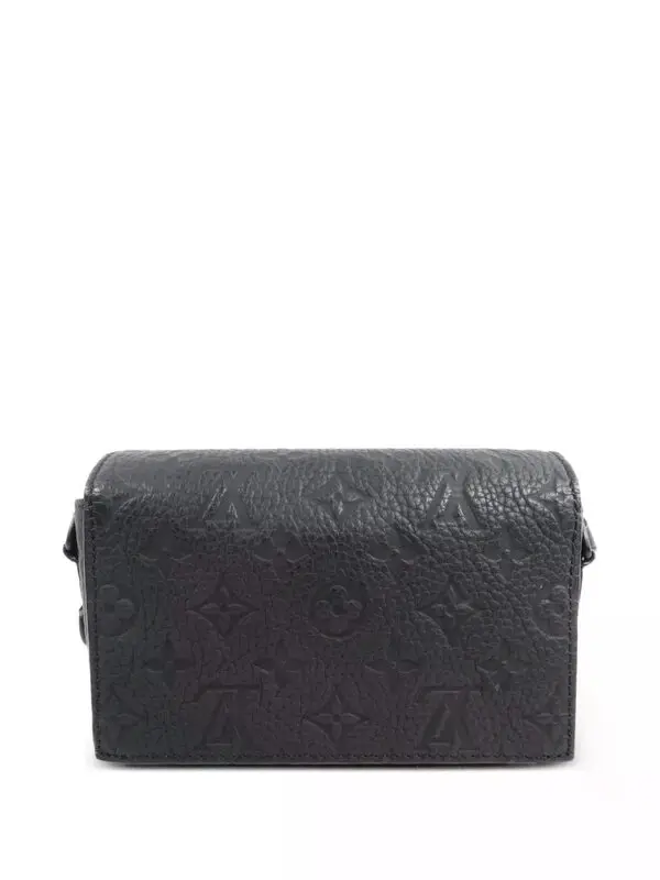 LOUIS VUITTON Monogram Taurillon Steamer Shoulder Bag