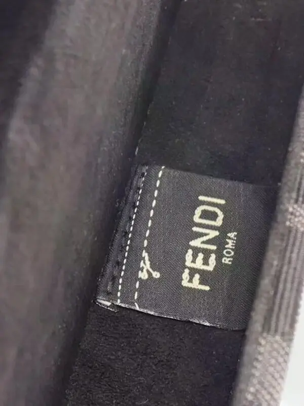Fendi 2010s Zucca Trunk Shoulder Bag