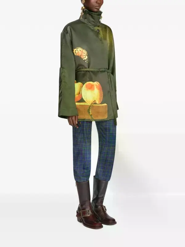 Dries Van Noten Oversized Printed Jacket