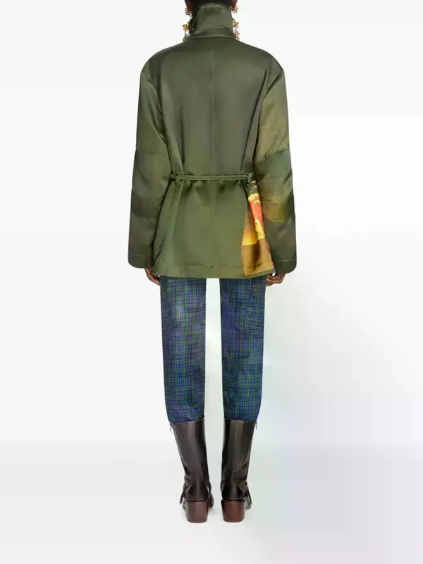 Dries Van Noten Oversized Printed Jacket