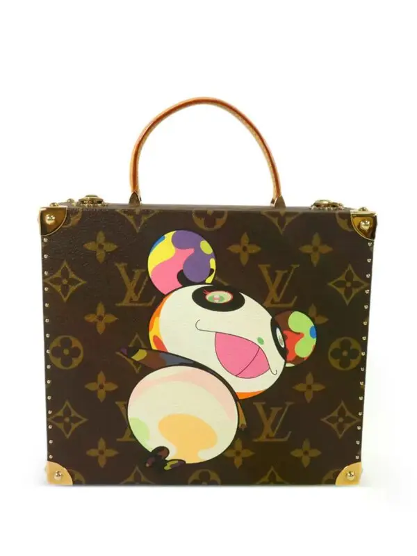LOUIS VUITTON X Takashi Murakami Monogram Panda Jewellery Handbag