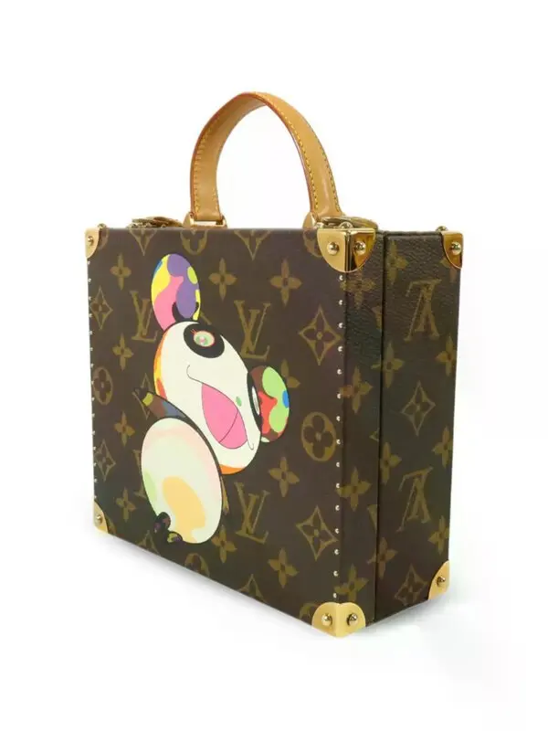 LOUIS VUITTON X Takashi Murakami Monogram Panda Jewellery Handbag