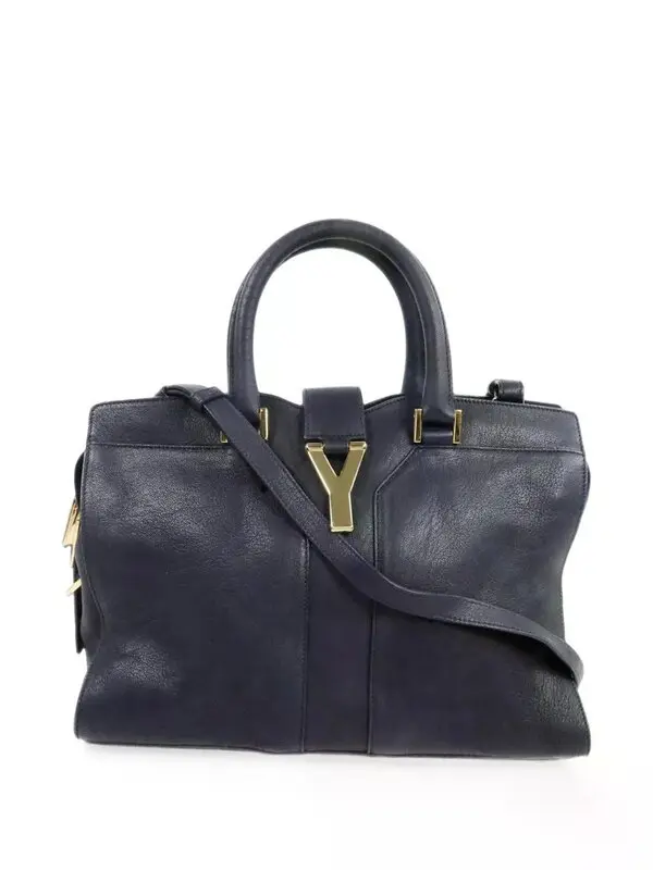 Saint Laurent Cabas Chyc Calf Leather Handbag