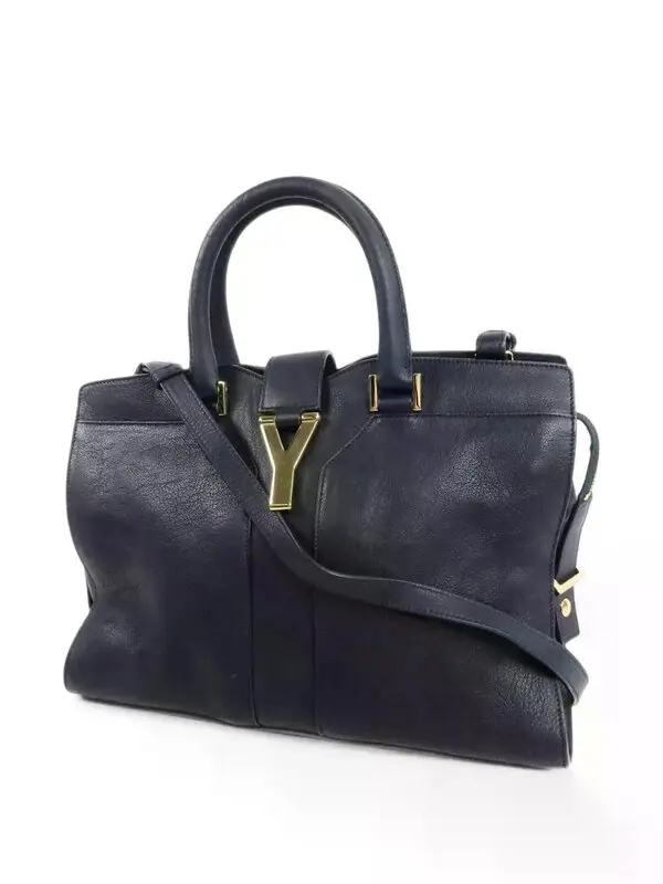 Saint Laurent Cabas Chyc Calf Leather Handbag