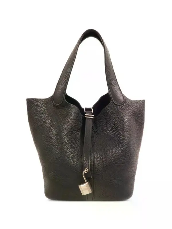 Hermès 2019 22 Picotin Tote Bag - Black