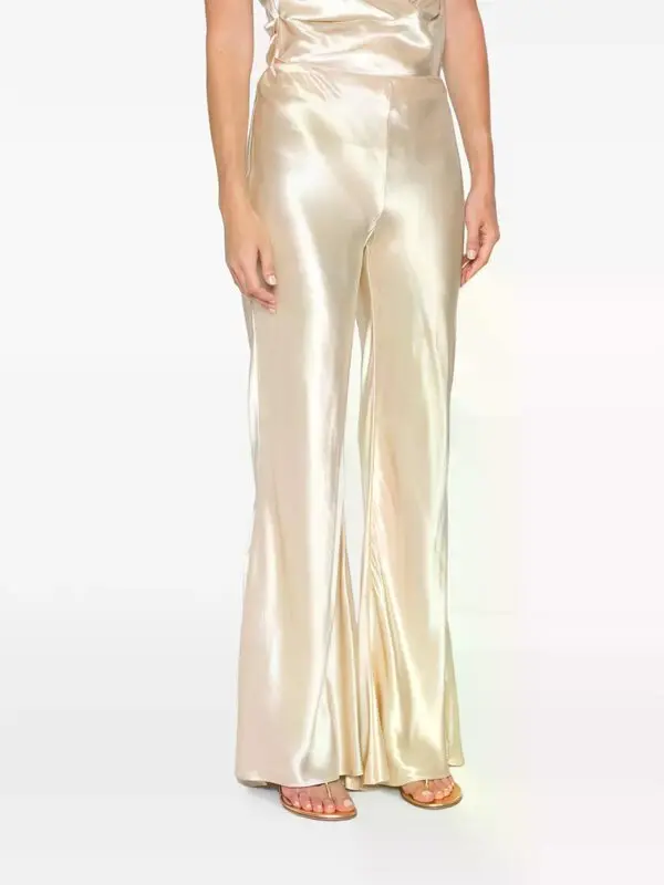 Erika Cavallini High-waisted Flared Trousers
