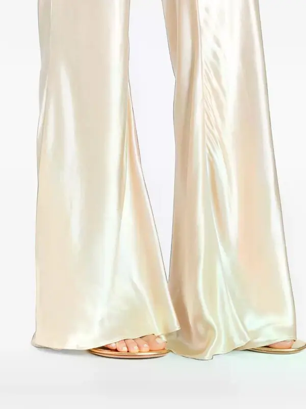 Erika Cavallini High-waisted Flared Trousers