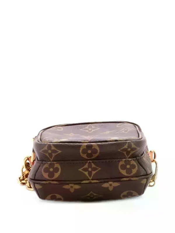 LOUIS VUITTON Utility Phone Sleeve Bag Monogram Canvas Crossbody Bag