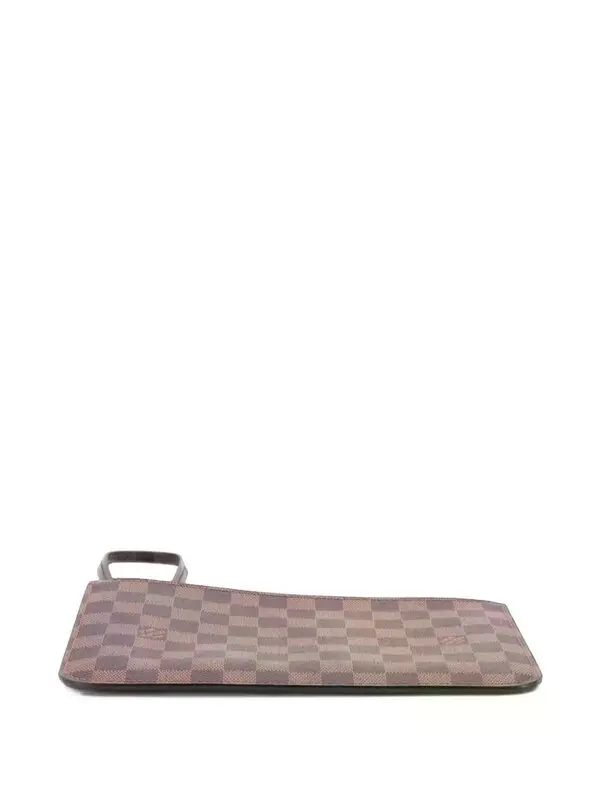 LOUIS VUITTON Neverfull Pochette Damier Large Pouch