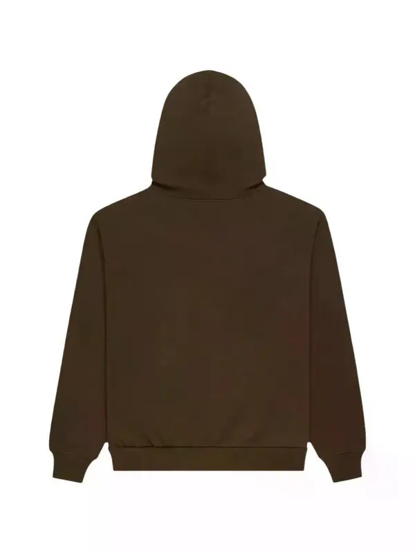 SP5DER Rhinestone-embellished Web-print Hoodie