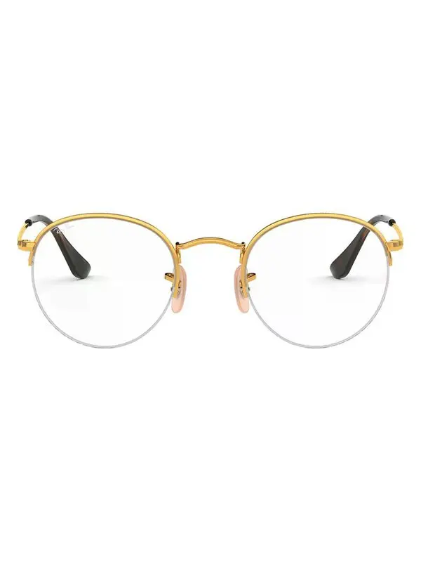 Ray-ban Round Frame Glasses - Gold