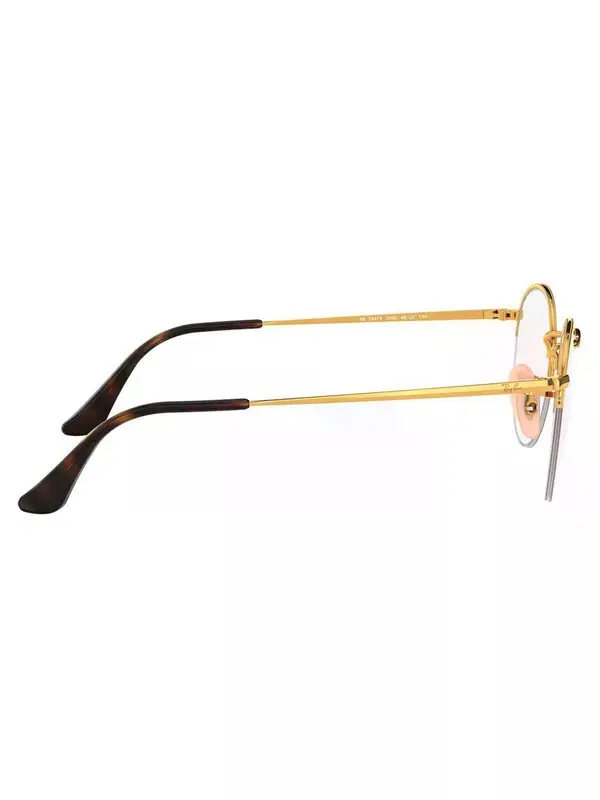 Ray-ban Round Frame Glasses - Gold