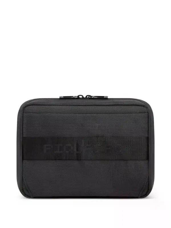 PIQUADRO Logo-print Clutch Bag