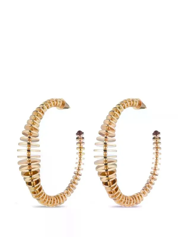 Eddie Borgo Discus Hoop Earrings - Gold