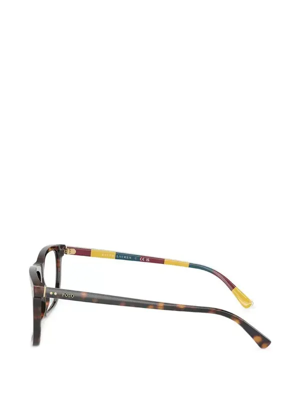 Polo Ralph Lauren Rectangle-frame Glasses - Brown