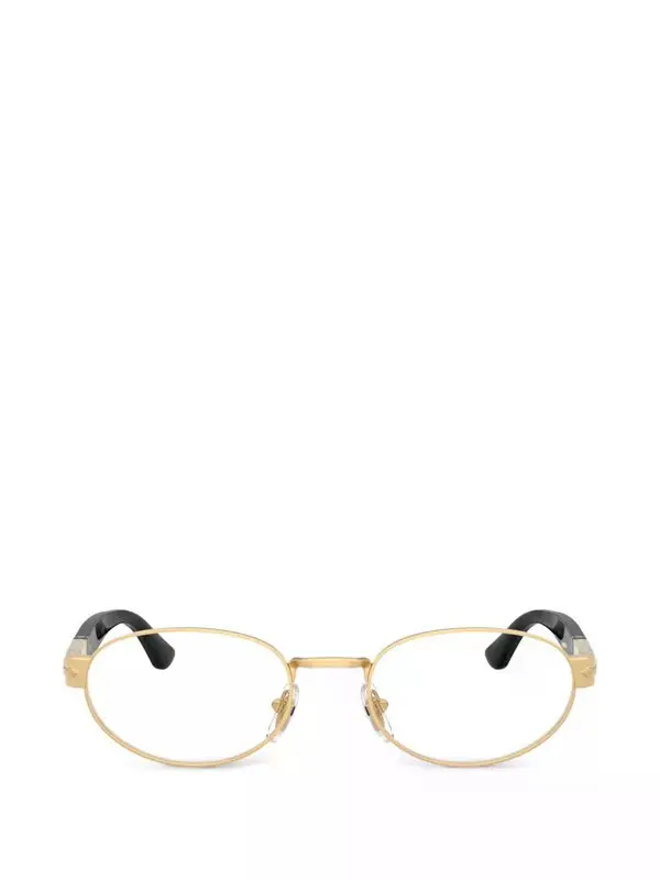 Persol Oval-frame Glasses - Gold