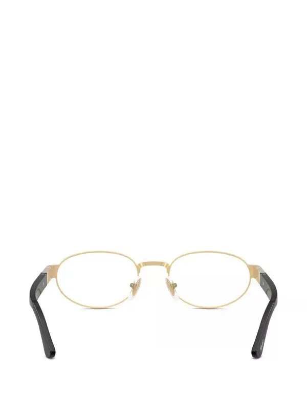 Persol Oval-frame Glasses - Gold