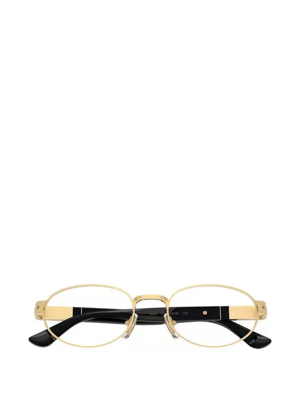 Persol Oval-frame Glasses - Gold