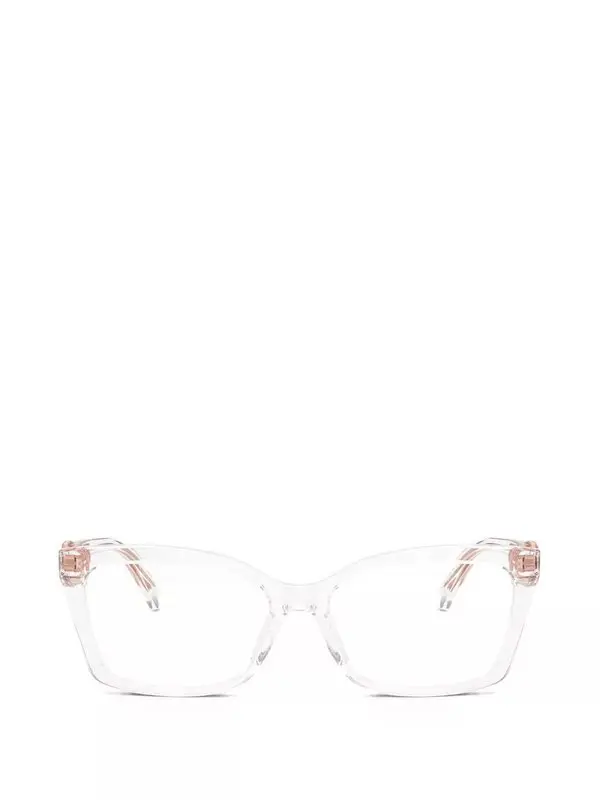 Michael Kors Crystal Logo Glasses - Neutrals