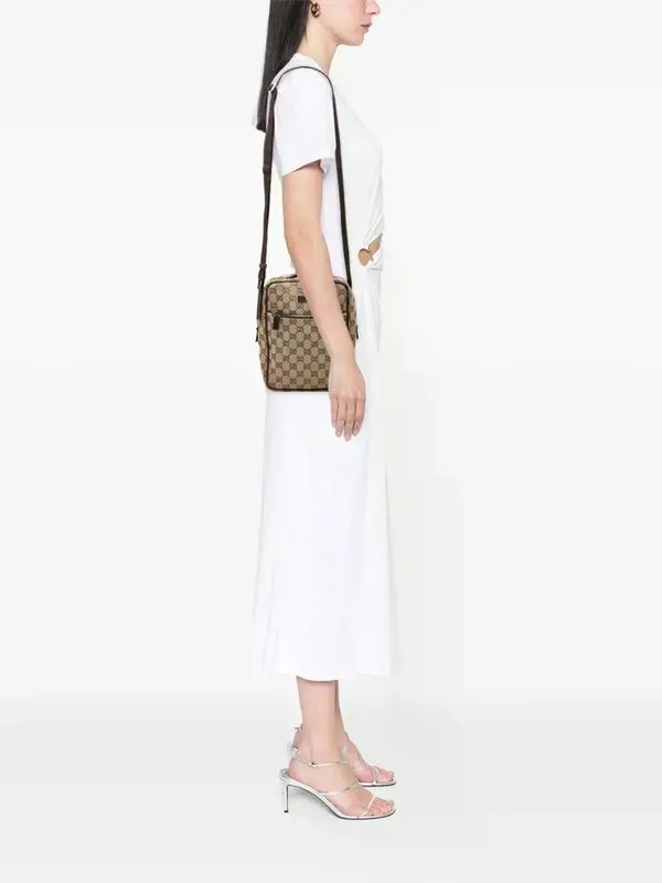 Gucci 2000-2015 Gg Canvas Crossbody Bag
