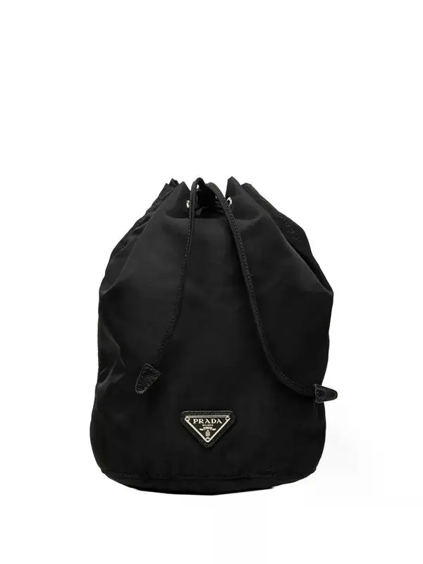 Prada 2000-2013 Tessuto Drawstring Pouch