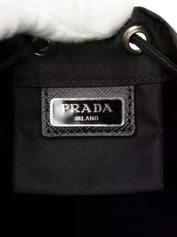 Prada 2000-2013 Tessuto Drawstring Pouch