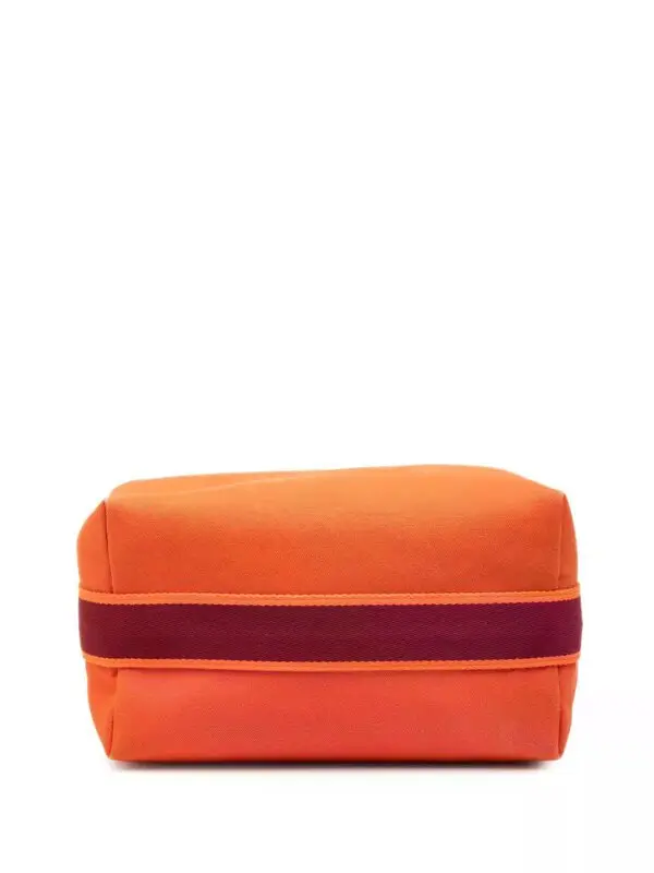 Hermès 2000-2026 Large Toile Bride A Brac Case Vanity Bag