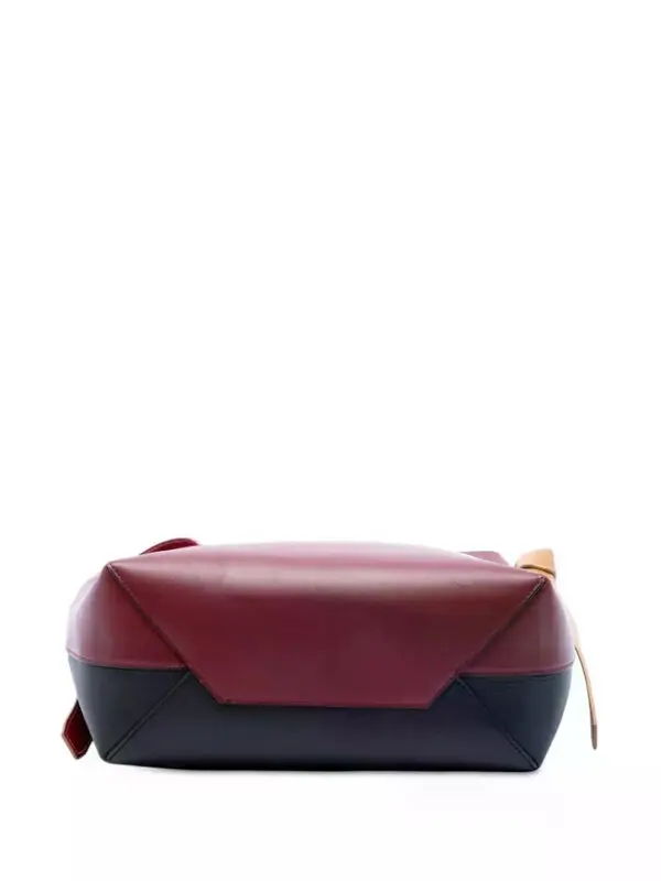 Celine 2016 Small Smooth Bicolor Calfskin Twisted Cabas Tote Bag