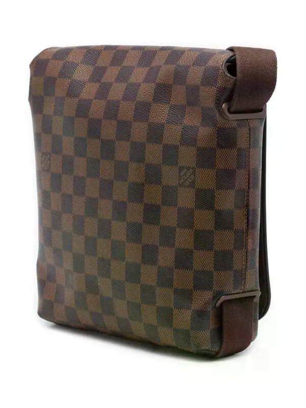 LOUIS VUITTON 2010 Damier Ebene Brooklyn Pm Crossbody Bag