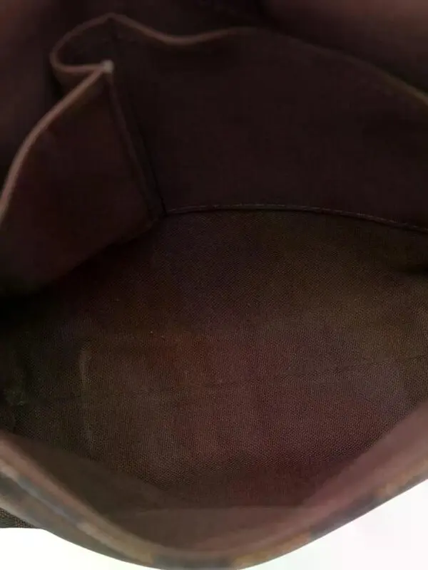 LOUIS VUITTON 2010 Damier Ebene Brooklyn Pm Crossbody Bag