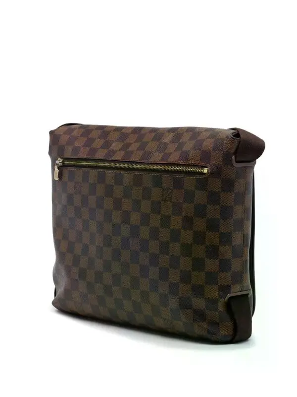 LOUIS VUITTON 2011 Damier Ebene Brooklyn Mm Crossbody Bag
