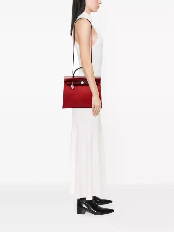 Hermès 2015 Toile Herbag Zip 31 Satchel