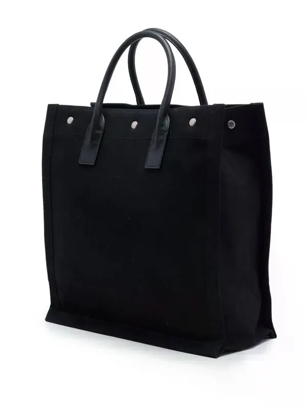 Saint Laurent 2021 Canvas Rive Gauche North South Tote Bag