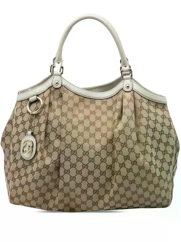 Gucci 2016-2026 Large Gg Canvas Sukey Tote Bag