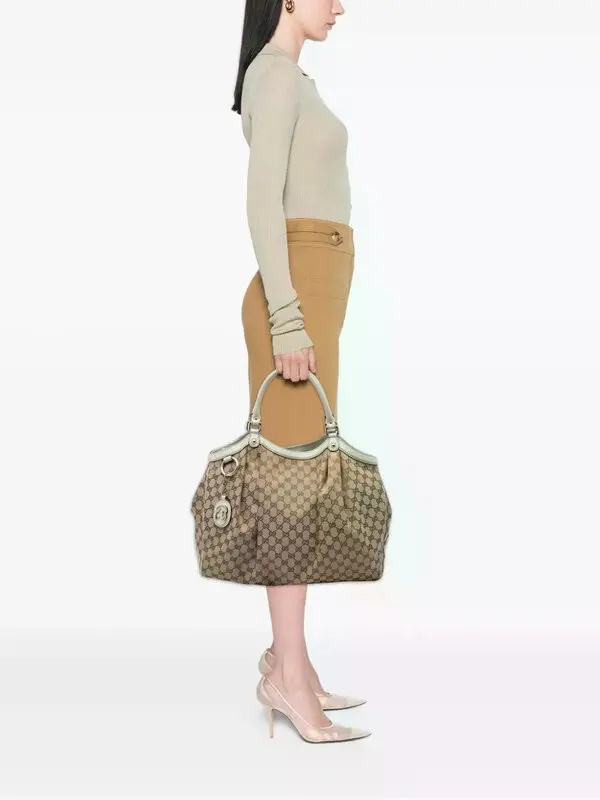 Gucci 2016-2026 Large Gg Canvas Sukey Tote Bag
