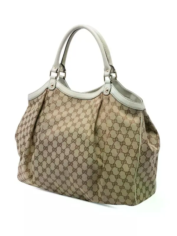 Gucci 2016-2026 Large Gg Canvas Sukey Tote Bag