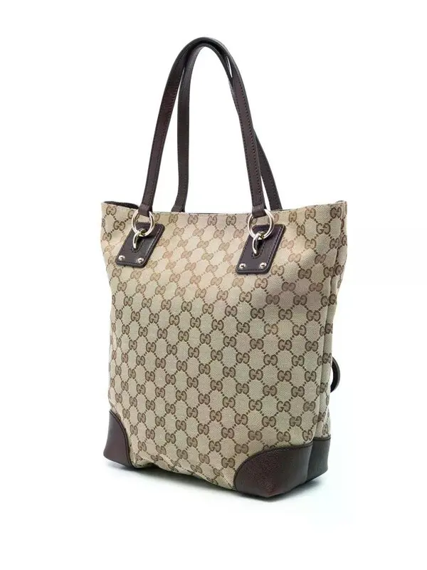 Gucci 2016-2026 Gg Canvas Gg Charm Tote Bag