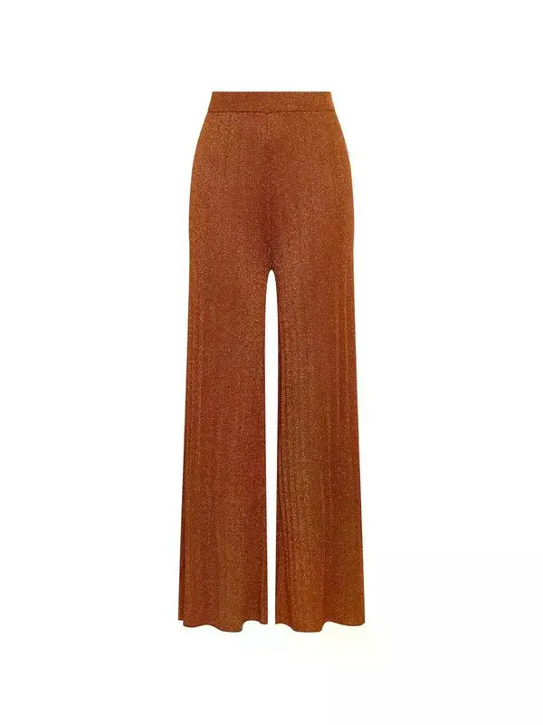 Malìparmi Ribbed-knit Trousers