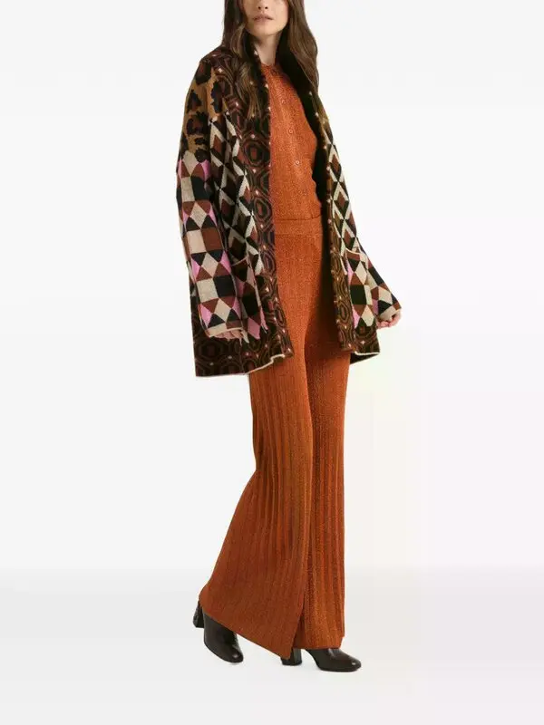 Malìparmi Ribbed-knit Trousers