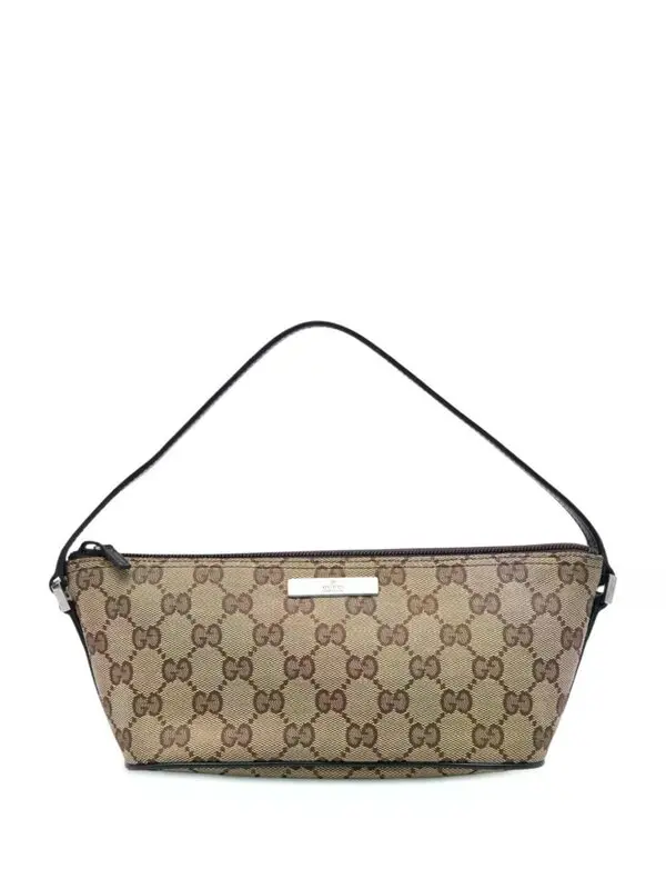 Gucci 2000-2015 Gg Canvas Boat Shoulder Bag